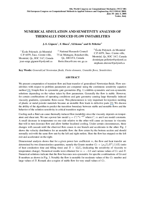 Pdf Numerical Simulation And Sensitivity Analysis Of Detailed Soot Particle Size Distribution