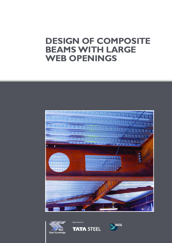 (PDF) Design of Composite Beams with Large weB openings