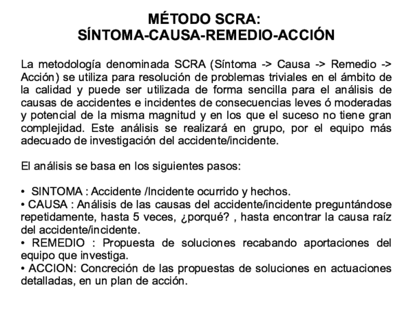 (PPT) Metodo SCRA