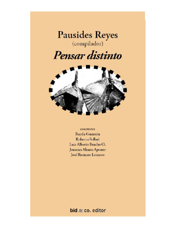 (PDF) Pensar Distinto
