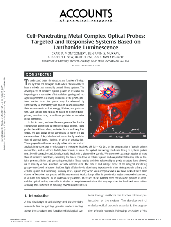 (PDF) Cell-Penetrating Metal Complex Optical Probes: Targeted and Responsive Systems Based on ...
