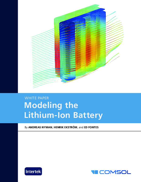 (PDF) Modeling the Lithium-Ion Battery WHITE PAPER