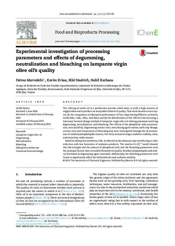 (PDF) Experimental investigation of processing parameters and effects of degumming ...