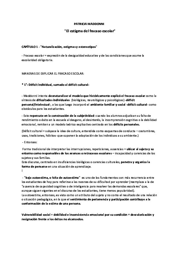 (PDF) "El estigma del fracaso escolar"