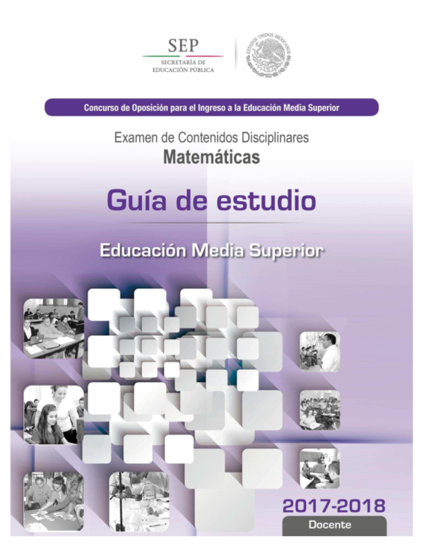(PDF) Guia de Estudio Mate CNE