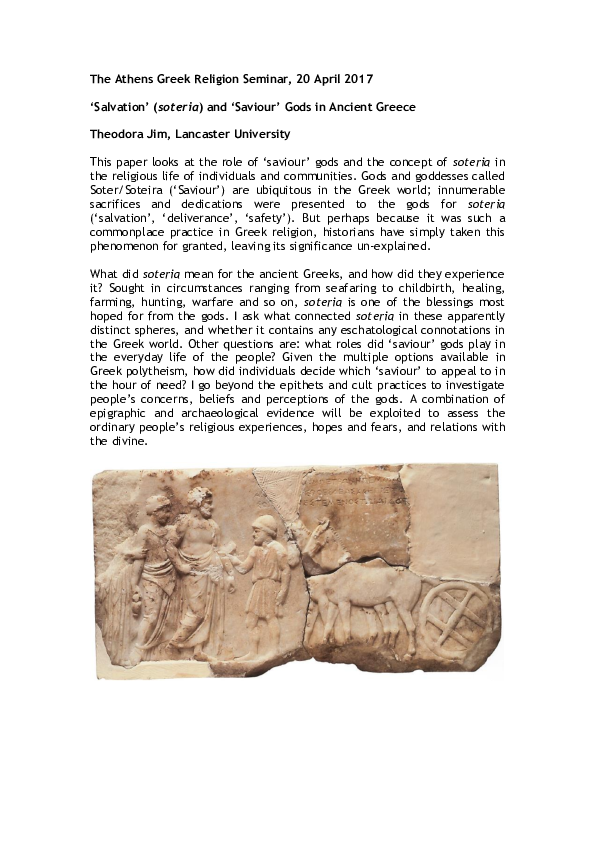 (PDF) Abstract Theodora Jim, The Athens Greek Religion Seminar, 20 ...