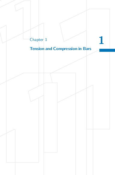 (PDF) Tension and Compression in Bars