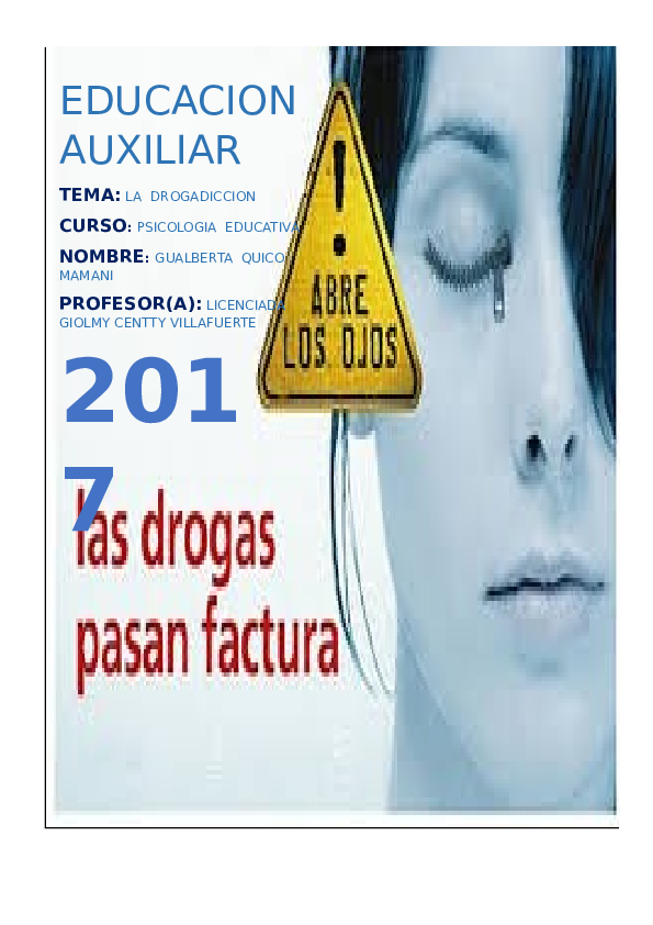 (DOC) EDUCACION AUXILIAR CURSO: PSICOLOGIA EDUCATIVA PROFESOR(A ...