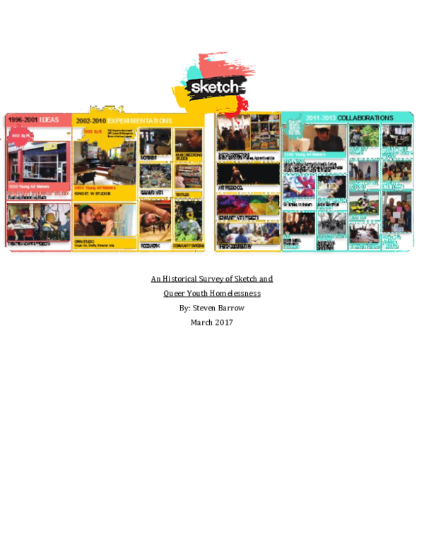 (PDF) Sketch by Steven Barrow