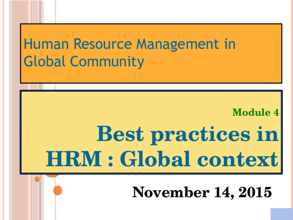 (PPT) Best practices in HRM Global context.pptx