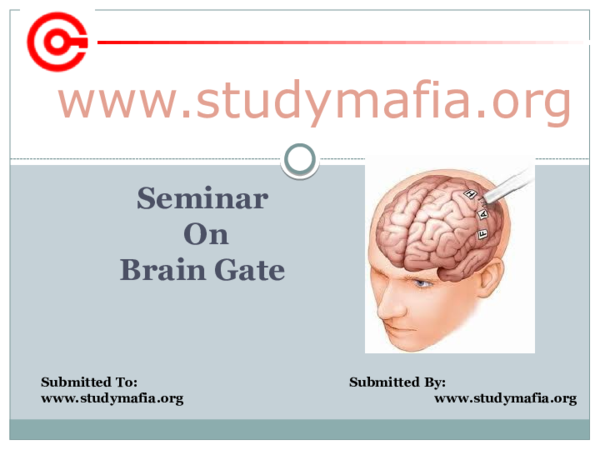 Ppt Brain Gate Ppt