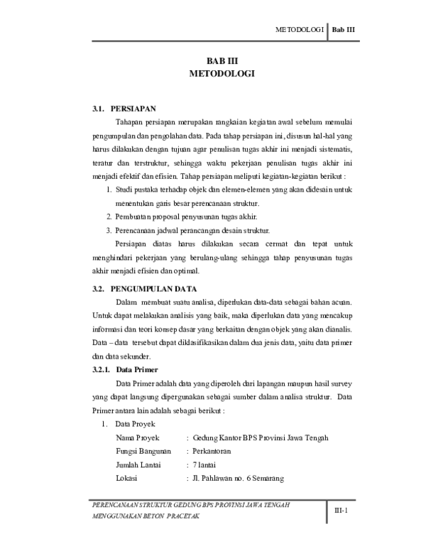 (PDF) METODOLOGI Bab III