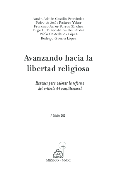 (PDF) Consideraciones en torno al proyecto de Reforma del artículo 24 ...