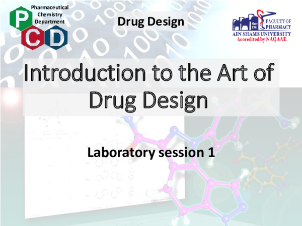(PDF) Introduction to the Art of Drug Design