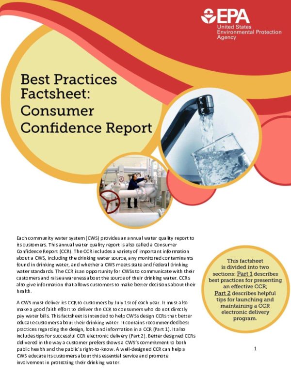 (PDF) Best Practices Fact Sheet was epa816f15002