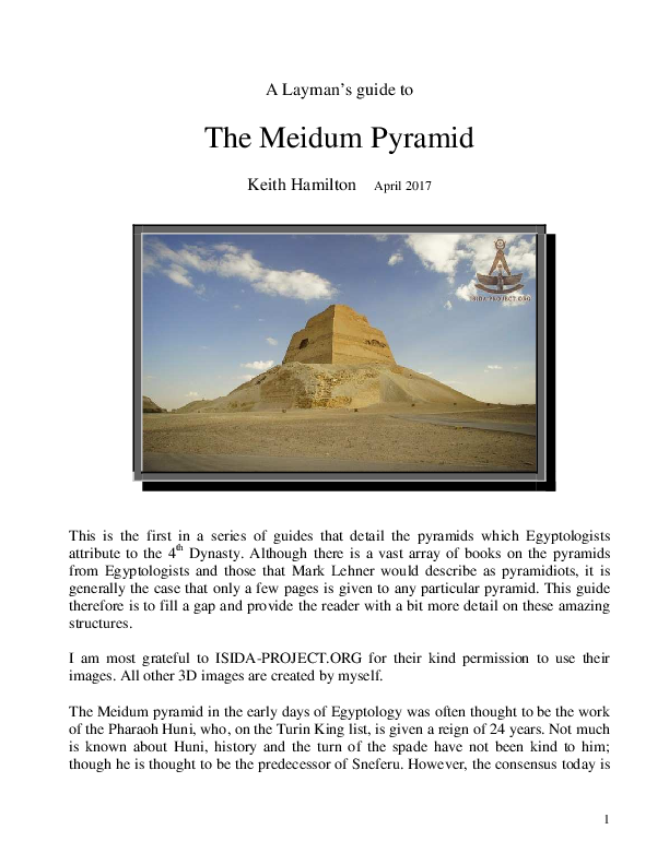 (PDF) The Meidum Pyramid