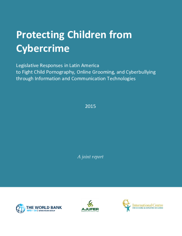 (PDF) Protecting Children from Cybercrime Legislative Responses in ...