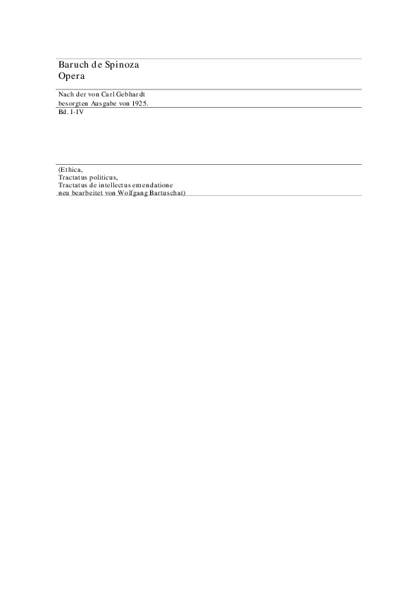 (PDF) SPINOZA OPERA DE CARL GEBHARDT.pdf