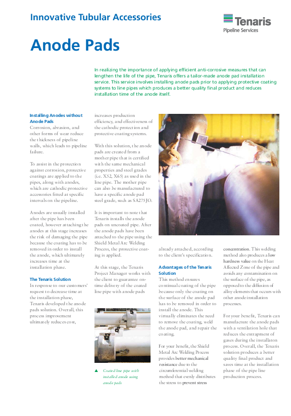 (PDF) Anode Pads Instalation