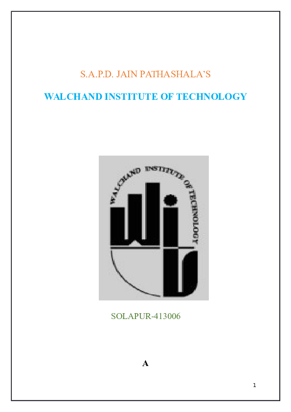 (DOC) On " TOUCHLESS TRACKING INTERFACE USING ARDUINO In partial fulfillment of requirements for the