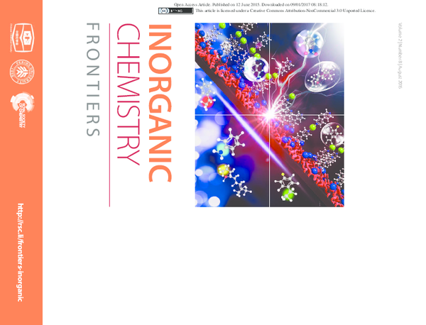 (PDF) Inorg. Chem. Front., 2015,.pdf | Chittaranjan Sinha - Academia.edu