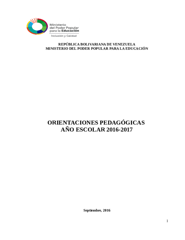 (PDF) REPÚBLICA BOLIVARIANA DE VENEZUELA MINISTERIO DEL PODER POPULAR ...