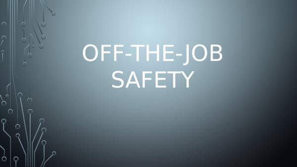 (PPT) OFF THE JOB SAFETY