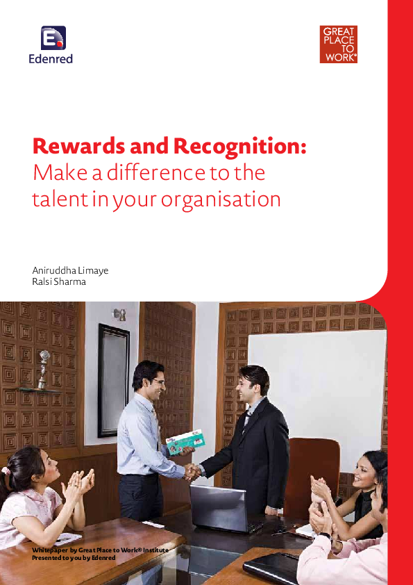 (PDF) Rewards and Recognition: Make a difference to the talent in your ...