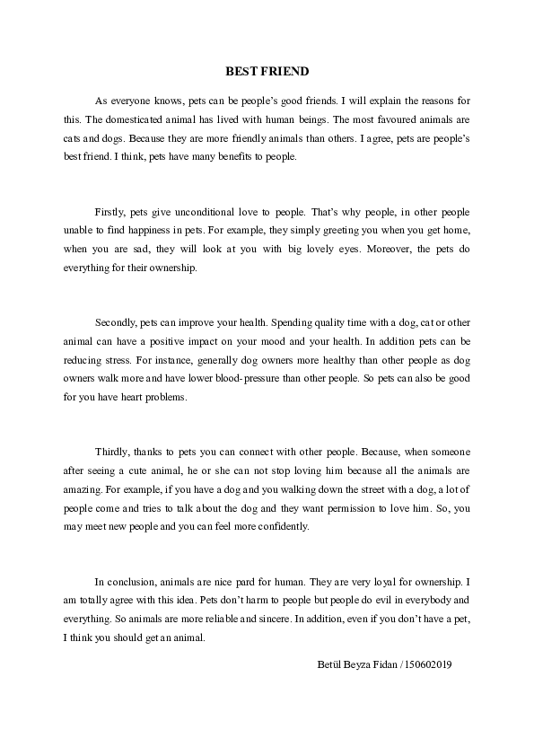 (DOC) BEST FRIEND | Arif Acemoglu - Academia.edu