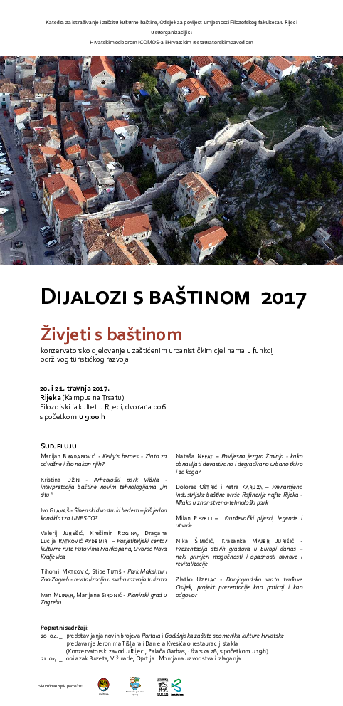 (PDF) Dijalozi s baštinom 2017 | Mateja Jerman, Ivan Braut, and Marijan ...