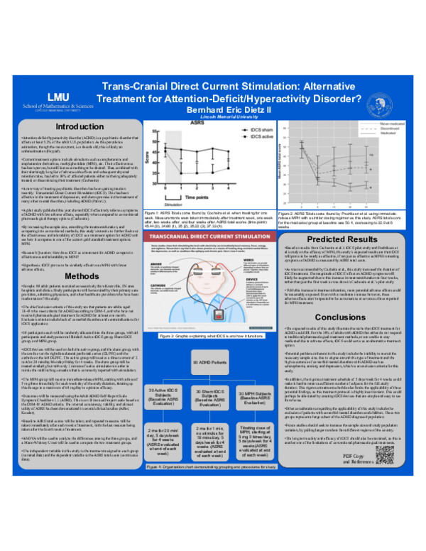 (PDF) Trans-Cranial Direct Current Stimulation: Alternative Treatment ...