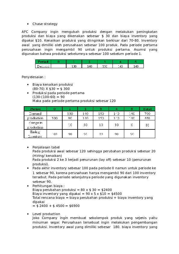 (DOC) Chase strategy