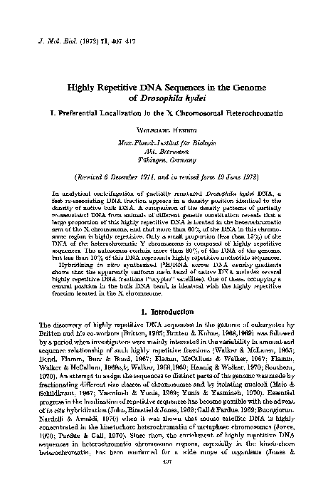 (PDF) Conservation of a highly repeated DNA family of Aedes albopictus ...