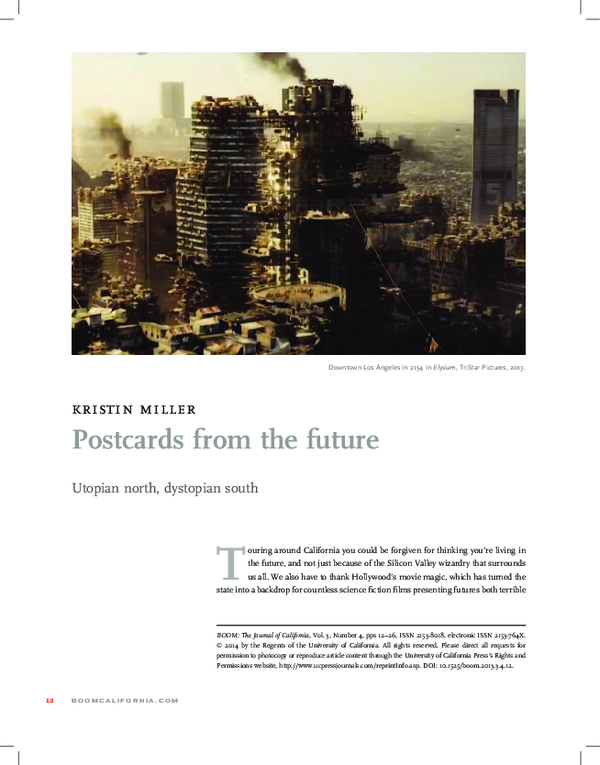 (PDF) Postcards from the future