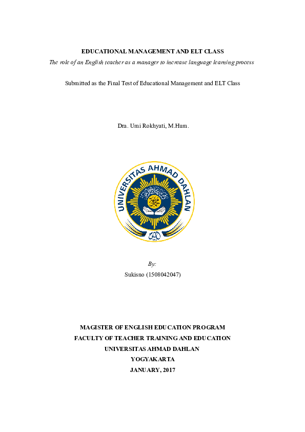 (DOC) EDUCATIONAL MANAGEMENT AND ELT.docx