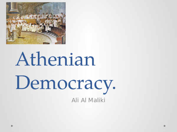 (PPT) Athenian Democracy