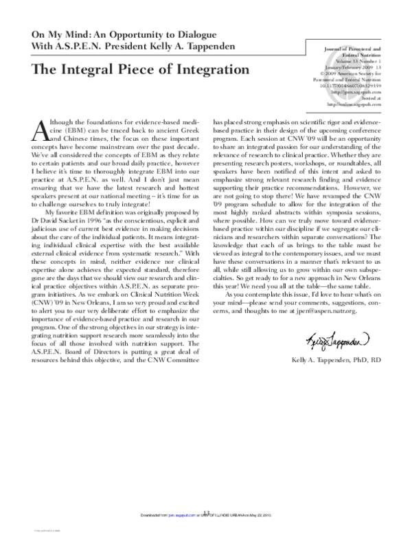 (PDF) The Integral Piece of Integration | Kelly Tappenden - Academia.edu
