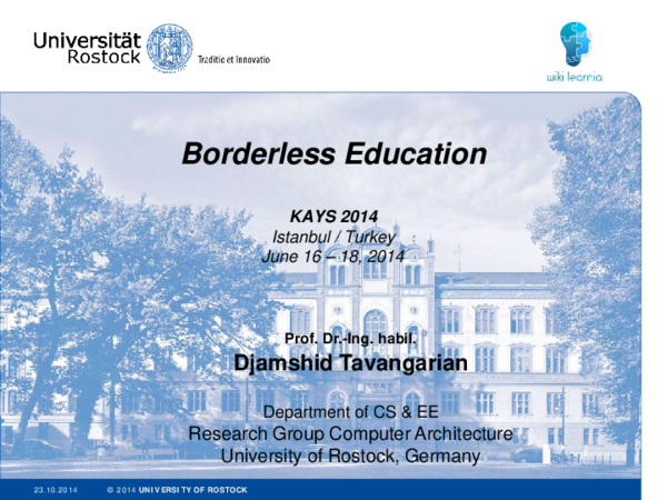 (PDF) Borderless Education