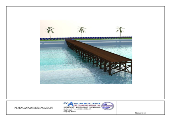 (PDF) PERENCANAAN DERMAGA KAYU