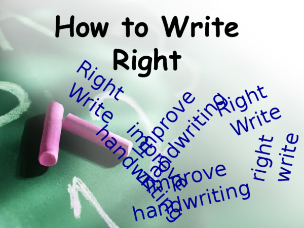 (PPT) How to write right