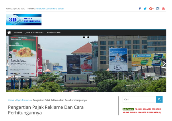 (PDF) Pengertian Pajak Reklame Dan Cara Perhitungannya