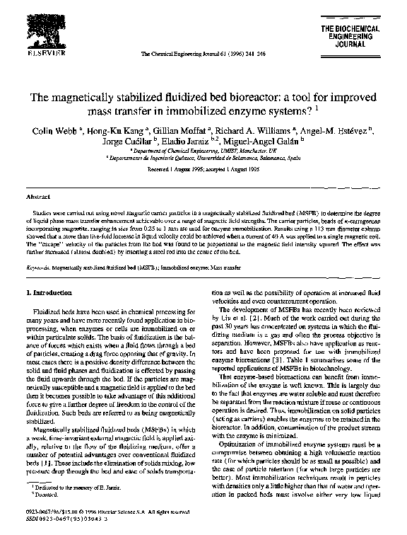 (PDF) THE BIOCHEMICAL ENGINEERING JOURNAL | priyanka tirumareddy ...