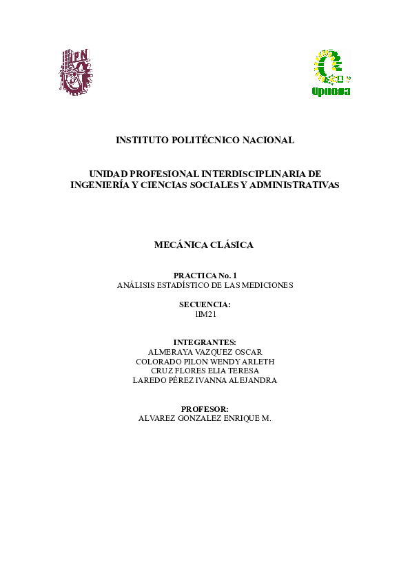 (DOC) INSTITUTO POLITÉCNICO NACIONAL UNIDAD PROFESIONAL INTERDISCIPLINARIA DE INGENIERÍA Y ...