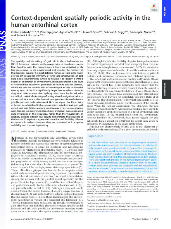 (PDF) Memory retrieval modulates spatial tuning of single neurons in ...