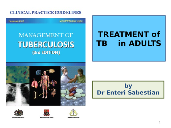 (PPT) ATM CPG - Tx of TB in Adults