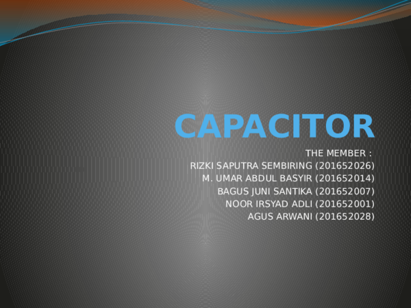 (PPT) CAPACITOR.pptx