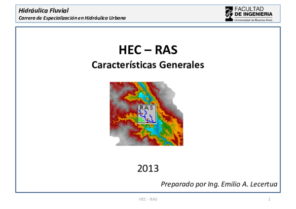 (PDF) HEC -RAS 1