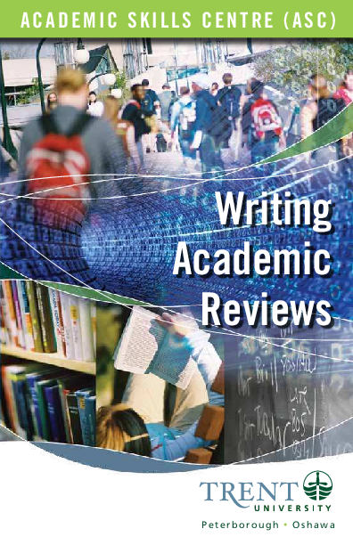 (PDF) ASC Writing Academic Reviews Final