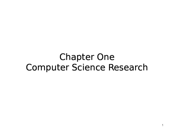 (PPT) CS research Methods | mande mekuria - Academia.edu