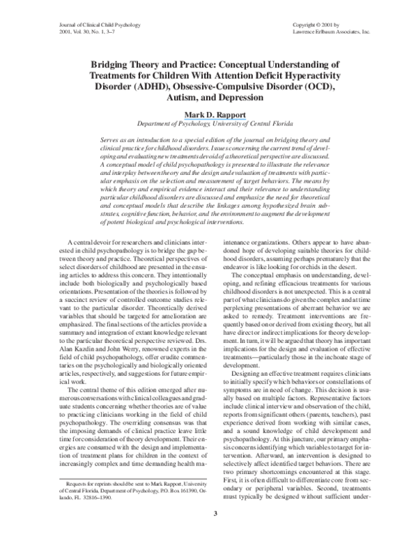 (PDF) Bridging Theory and Practice: Conceptual Understanding of ...